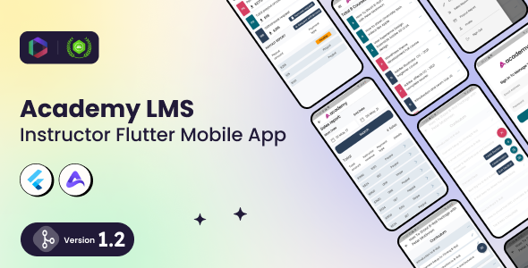Academy Lms Instructor Flutter Mobile App Graphicfort